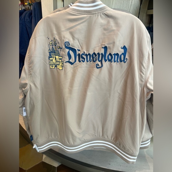 Disney | Jackets & Coats | Disneyland Tan Bomber Jacket | Poshmark